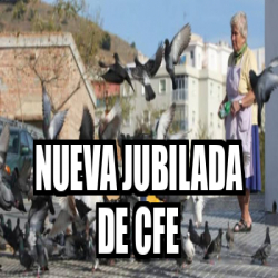 Meme Personalizado - Nueva Jubilada de CFE - 33248585