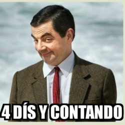 Meme Mr Bean - 4 dís y contando - 33268373