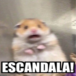 Meme Personalizado - Escandala! - 33271543