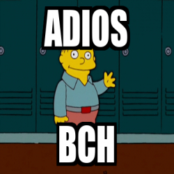 Meme Personalizado - Adios Bch - 33273028