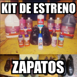 Meme Personalizado - Kit de estreno ZAPATOS - 33275090
