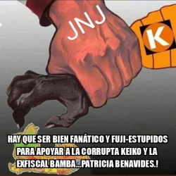 Meme Personalizado - Hay que ser bien fanático Y FUJI-ESTUPIDOS para ...