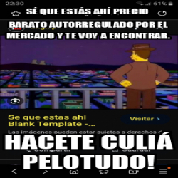Meme Personalizado - Sé que estás ahí precio barato autorregulado por ...