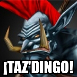 Meme Personalizado - ¡Taz'dingo! - 33293069