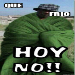 Meme Personalizado - Que frio - 33294610