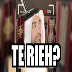 Meme Personalizado - Te rieh? - 33296034