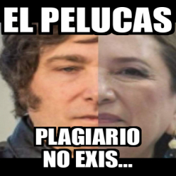 Meme Personalizado - EL PELUCAS PLAGIARIO NO EXIS... - 33303665