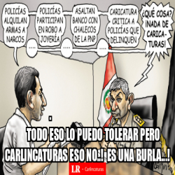 Meme Personalizado - . TODO ESO LO PUEDO TOLERAR PERO CARLINCATURAS ESO ...