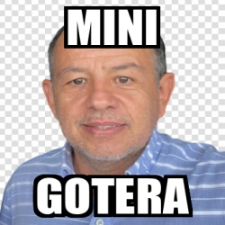 Meme Personalizado - mini gotera - 33312101