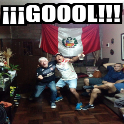 Meme Personalizado - ¡¡¡GOOOL!!! - 33315264