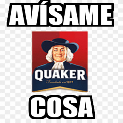 Meme Personalizado - AVÍSAME COSA - 33320136