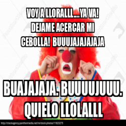 Meme Personalizado - VOY A LLORALLL....YA VA! DEJAME ACERCAR MI CEBOLLA ...