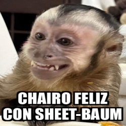 Meme Personalizado - Chairo feliz con sheet-baum - 33340466