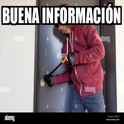 Meme Personalizado - Buena información - 33368982