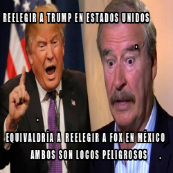 Meme Personalizado - r e e l e g i r a t r u m p e n E S T A D O S U N ...