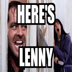 Meme Personalizado - Here's Lenny - 33376816