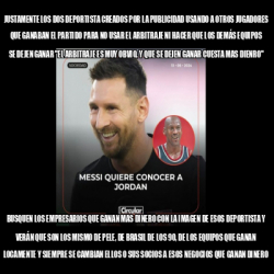 Meme Personalizado - justamente los dos deportista creados por la ...