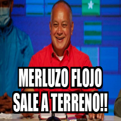 Meme Personalizado - Merluzo flojo sale a terreno!! - 33390157