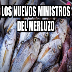 Meme Personalizado - Los nuevos ministros del merluzo - 33397188