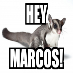 Meme Personalizado - HEY MARCOS! - 33400309