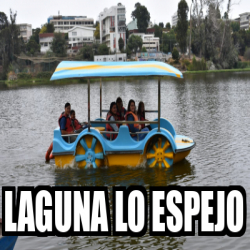 Meme Personalizado - Laguna lo espejo - 33411187