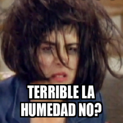 Meme Personalizado - TERRIBLE LA HUMEDAD no? - 33413080