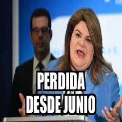 Meme Personalizado - Perdida desde junio - 33415177