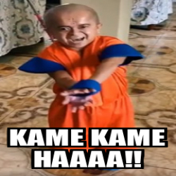 Meme Personalizado - kame kame haaaa!! - 33419461