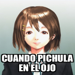 Meme Personalizado - Cuando Pichula en el ojo - 33422072