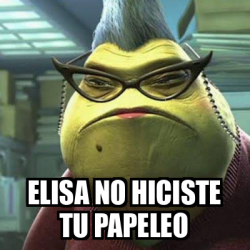 Meme Personalizado - Elisa no hiciste tu papeleo - 33422111