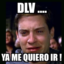 Meme crying peter parker - DLV …. Ya me quiero ir ! - 33422472