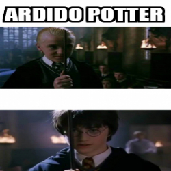 Meme Personalizado - Ardido Potter - 33423158