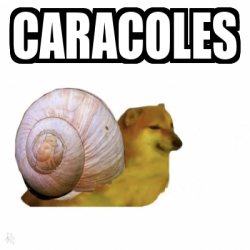 Meme Personalizado - CARACOLES - 33423840