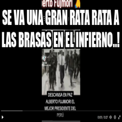Meme Personalizado - SE VA UNA GRAN RATA RATA A LAS BRASAS EN EL ...