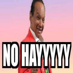 Meme Personalizado - NO HAYYYYY - 33442941