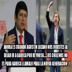 Meme Personalizado - Ahora es cuando agustin lozano nos jodistes al ...