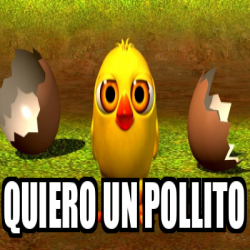Meme Personalizado - quiero un pollito - 33452634