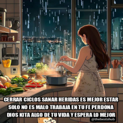 Meme Personalizado - Cerrar ciclos sanar heridas es mejor estar solo no ...