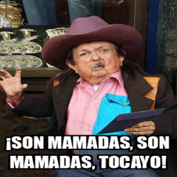 Meme Personalizado - ¡Son mamadas, son mamadas, Tocayo! - 33465335