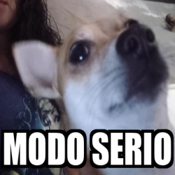 Meme Personalizado - Modo serio - 33468988