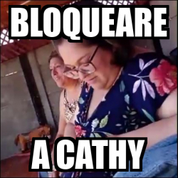Meme Personalizado - Bloqueare A CATHY - 33473942