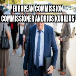 Meme Personalizado - European Commission Commissioner Andrius Kubilius ...