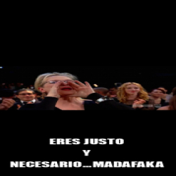 Meme Personalizado - Eres justo y necesario...madafaka - 33495972