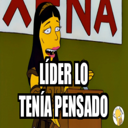 Meme Personalizado - Líder lo tenía pensado - 33499323