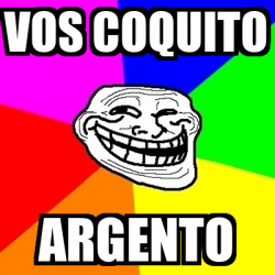Meme Troll - Vos coquito Argento - 33050270