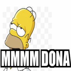 Meme Personalizado - Mmmm Dona - 33500254