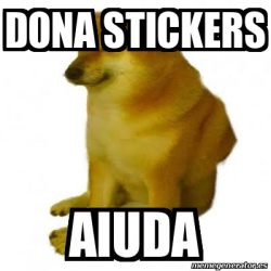 Meme Personalizado - DONA STICKERS - 33500640