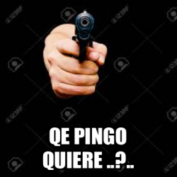 Meme Personalizado - Qe pingo quiere ..?.. - 33501880