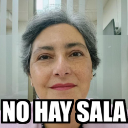 Meme Personalizado - NO HAY SALA - 33505923