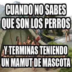 Meme Personalizado - cuando no sabes que son los perros y terminas ...